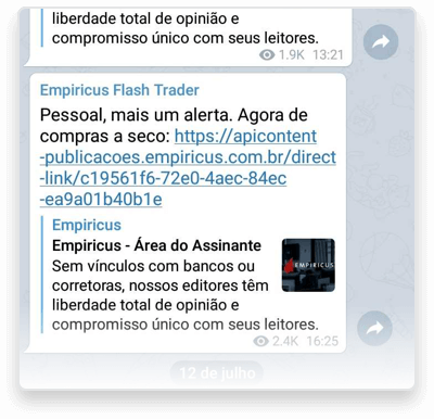 Flash Trader - Empiricus
